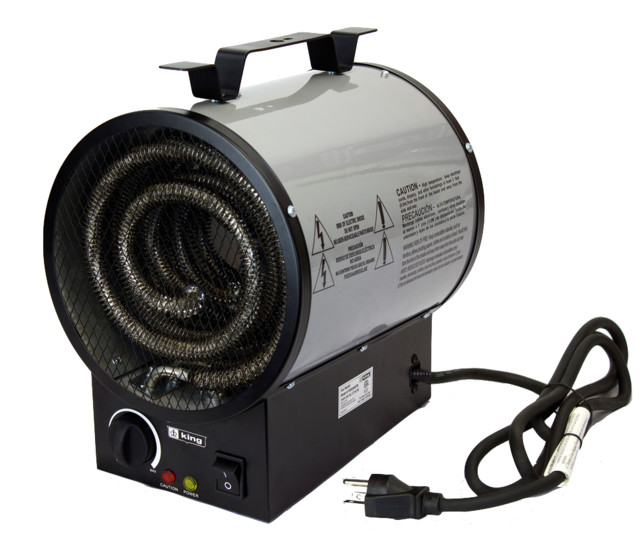 PGH2440TB Portable Garage Heater w/Stat & Bracket 240/208V 4000/3000W ...