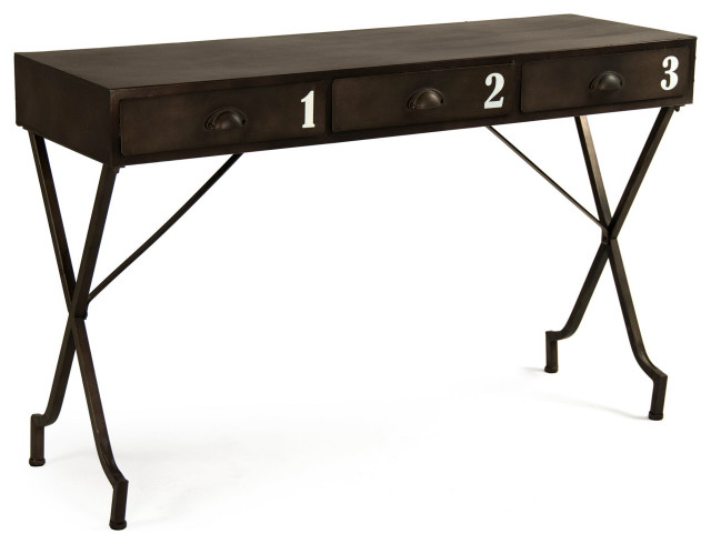 Iron Wall Table - Industrial - Side Tables And End Tables - by Nook ...