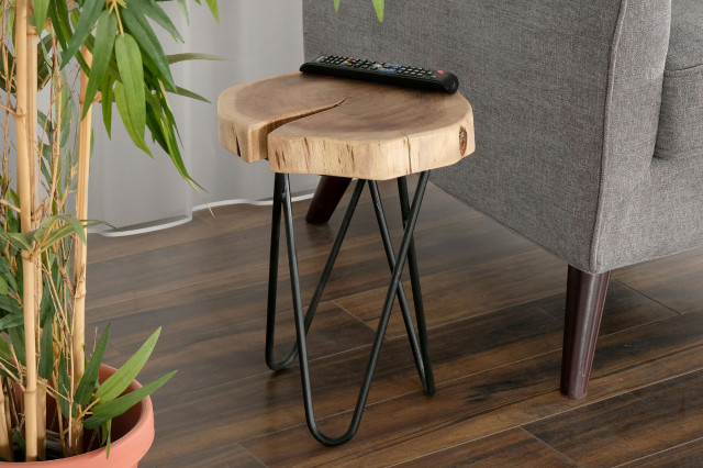 Colton Rustic Side Table - Rustic - Side Tables And End Tables - by ...