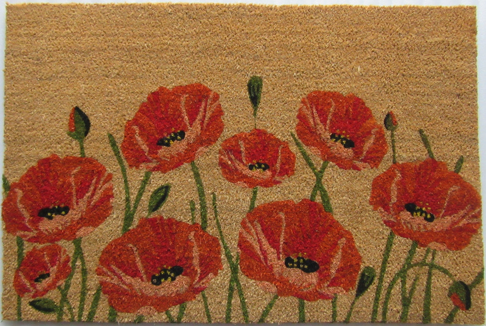 Poppy Mat - Contemporary - Doormats - by Imports Decor Inc. | Houzz