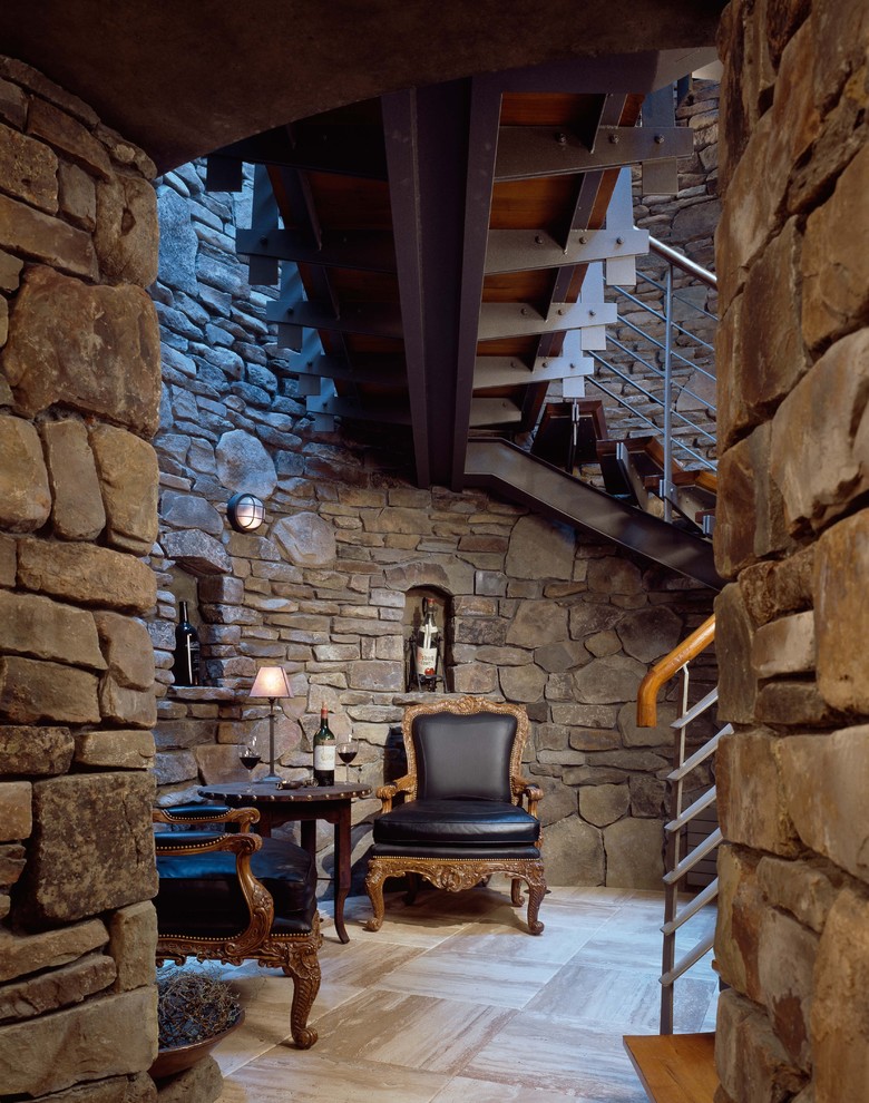 Base of Stair Tower - Contemporary - Staircase - Seattle - by Krannitz ...