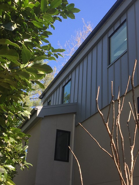 Rheinzink DC Wall Cladding, Roof with Solar skylights - Modern - DC ...