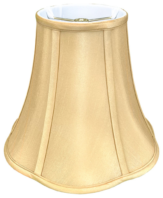 Royal Designs Bottom Outside Scallop Bell Lamp Shade, 6x12x10.25 ... Royal Designs Bottom Outside Scallop Bell Lamp Shade, 6x12x10.25 ...