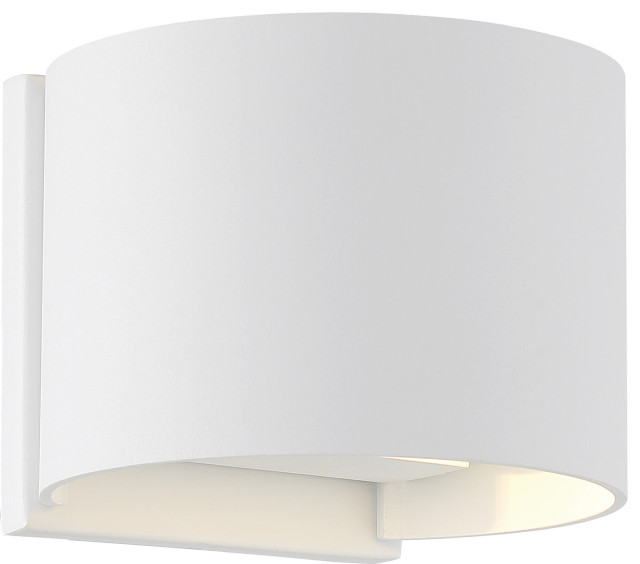 Lightgate - LED Sconce - White Finish - Modern - Outdoor Wall Lights ...