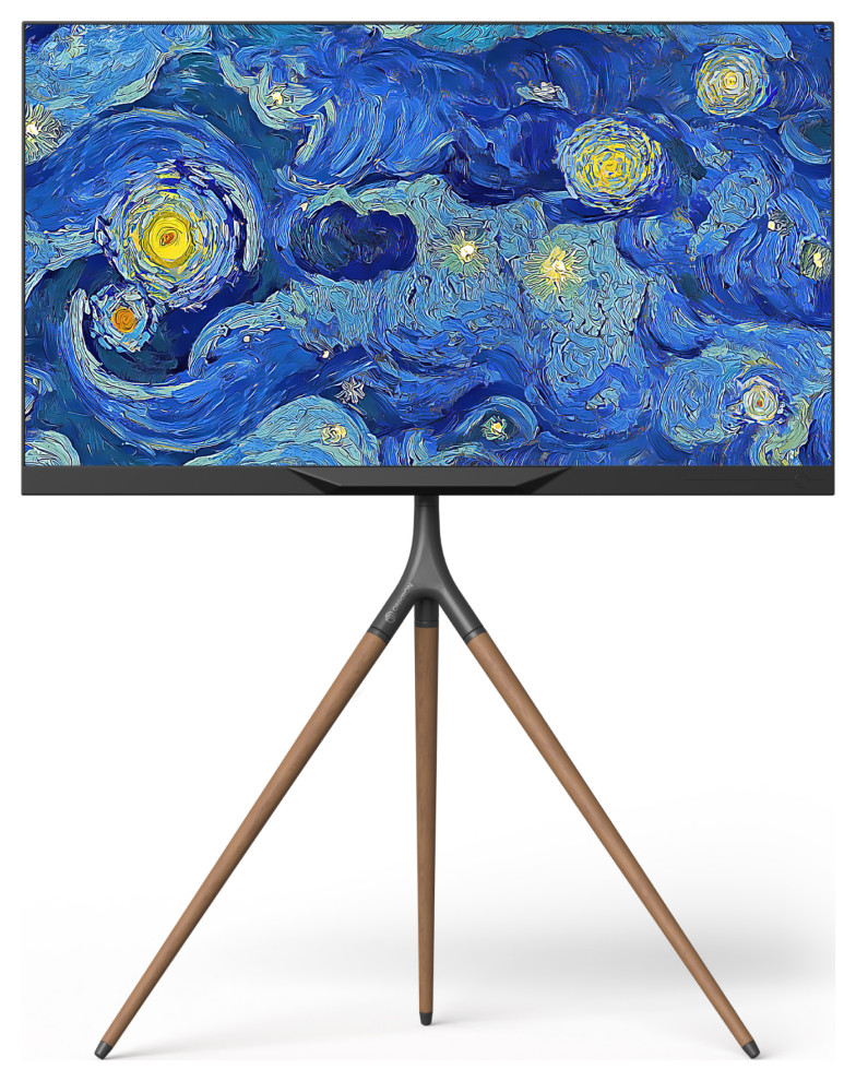 Tripod Easel TV Stand for 32” – 65 Inch LED LCD OLED Screens up to 77 ...