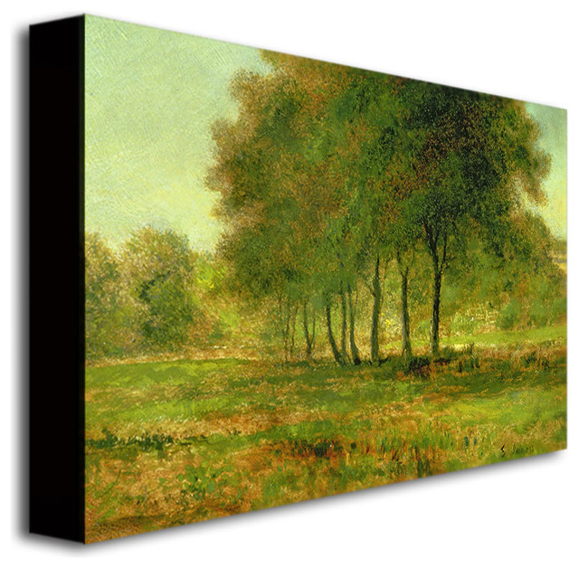 'Summer' Canvas Art by George Inness, 22" x 32" - Traditional - Prints ...