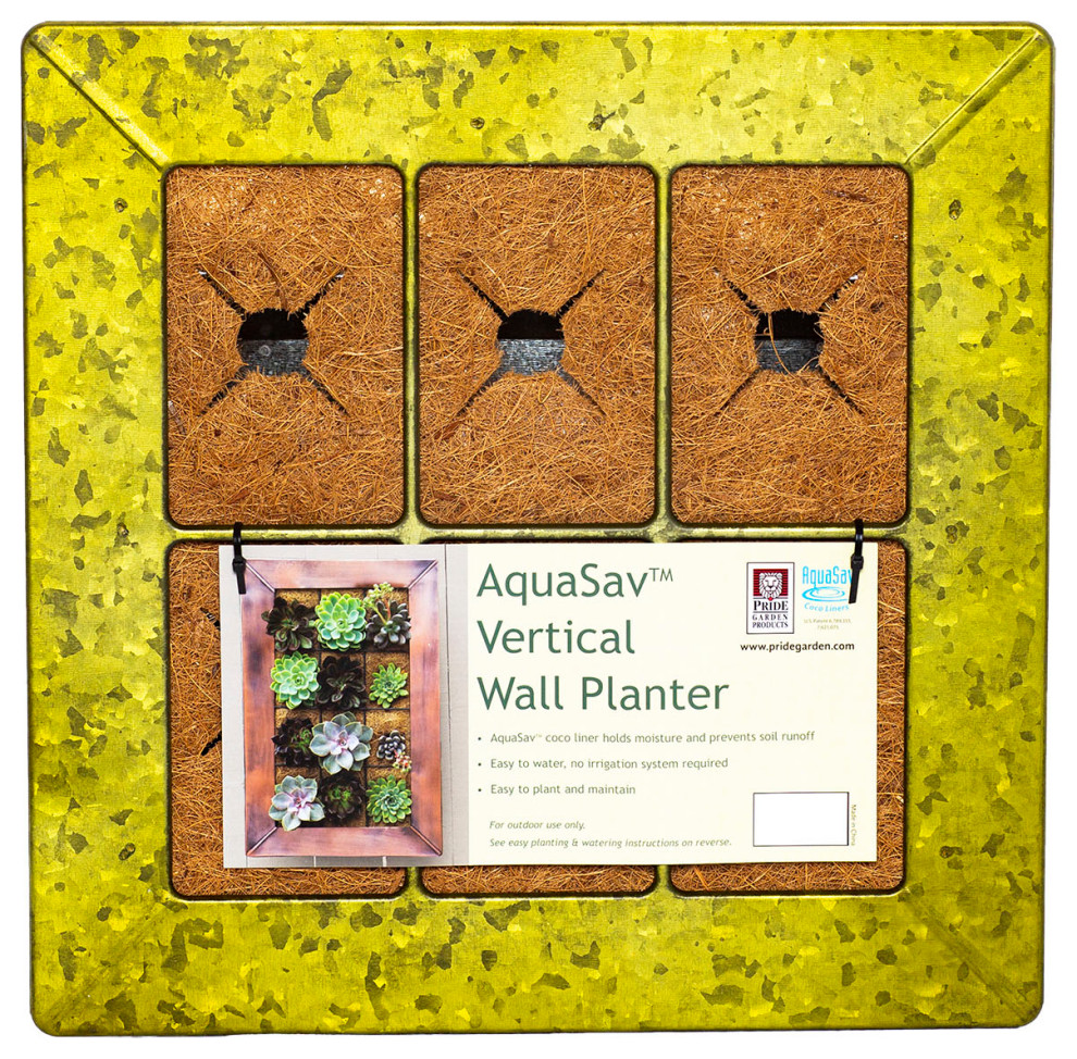 Vertical Wall Planter - Transitional - Outdoor Pots And Planters - by H ...