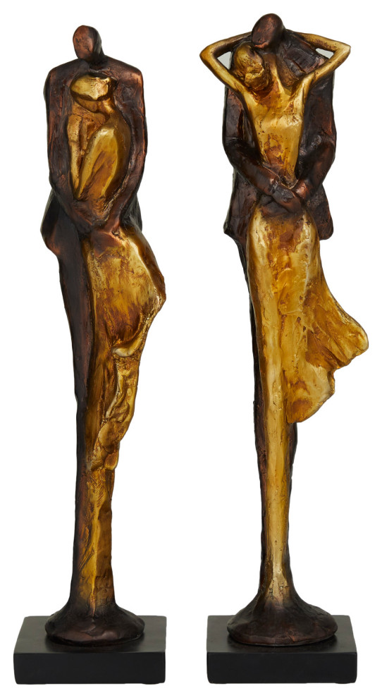 Modern Bronze Polystone Sculpture 561915 - Contemporary - Decorative ...