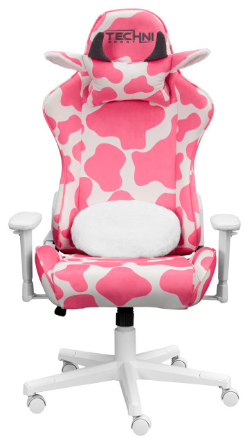TS85 Lavender COW Series Gaming Chair - Modern - Gaming Chairs - by Rta ...