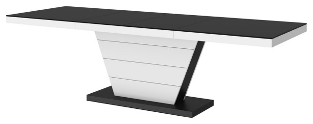 MEGA Matt Dining Table with Extension - Contemporary - Dining Tables ...