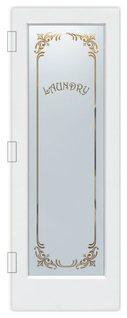 Laundry Door - Lenora Harrington Laundry - Primed - 28" x 80" - Book ...