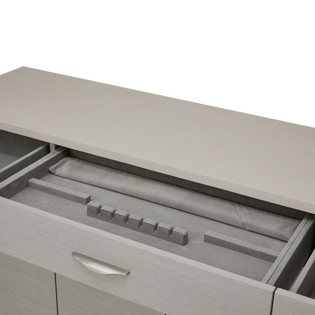 Eclipse Sideboard - Moonlight Gray - Midcentury - Buffets And ...