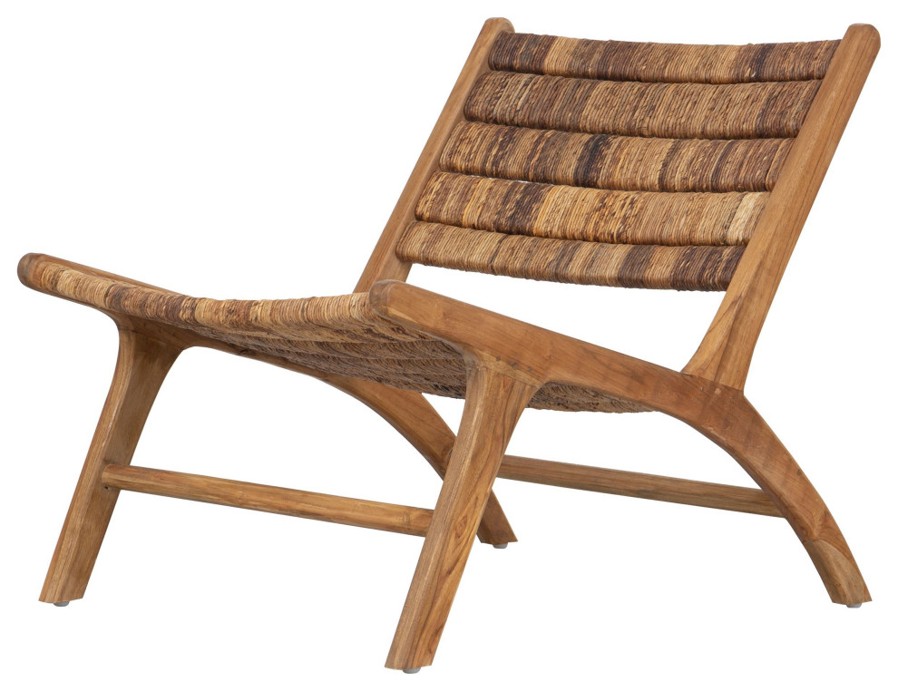Caterpillar Beetle Chair, Brown - Tropical - Armchairs And Accent ...