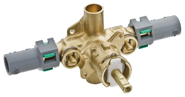 Moen 62330 1/2" CPVC Posi-Temp Pressure Balancing Rough-In Valve, With ...