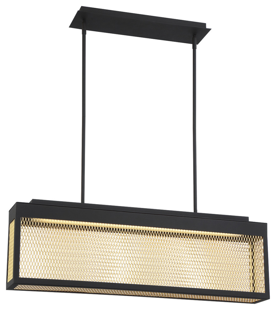 1 Light Farmhouse Island Light - Contemporary - Kitchen Island Lighting ...