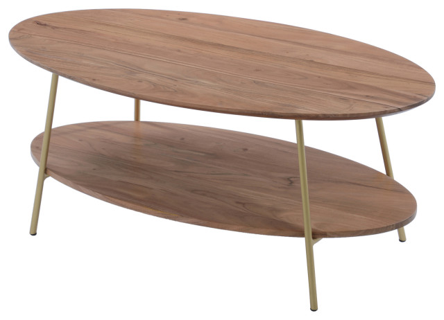 Mid - Century Modern Bremen Coffee Table - Brown - Midcentury - Coffee ...