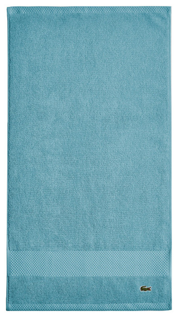 Lacoste Heritage Supima Cotton Solid Towel Collection, 30 x 16 - Modern ...