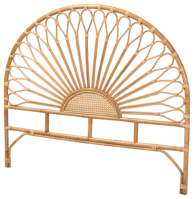 Annette Modern Bohemian Headboard, Queen - Tropical - Headboards - by ...