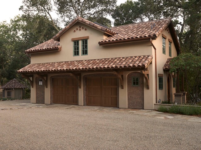 Shed Flat Roof Spanish Style