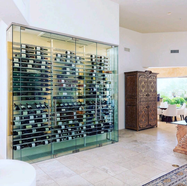 Inspiration pour aménagement salon - Contemporáneo - Bodega - Otras ...