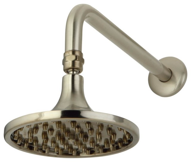 Heritage 6" Round Showerhead with 12" Shower Arm - Transitional ...