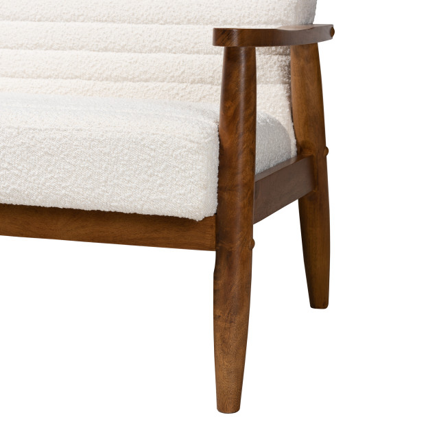 Essie Cream Boucle Collection - Midcentury - Sofas - by Baxton Studio ...