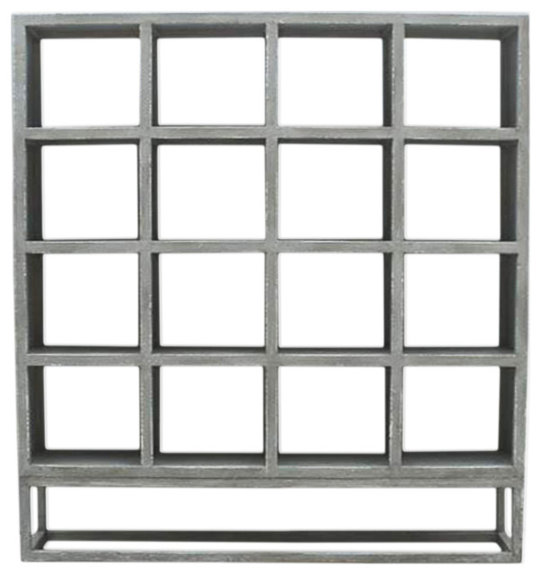 Modern Square Cube Display Shelf - Farmhouse - Display And Wall Shelves ...