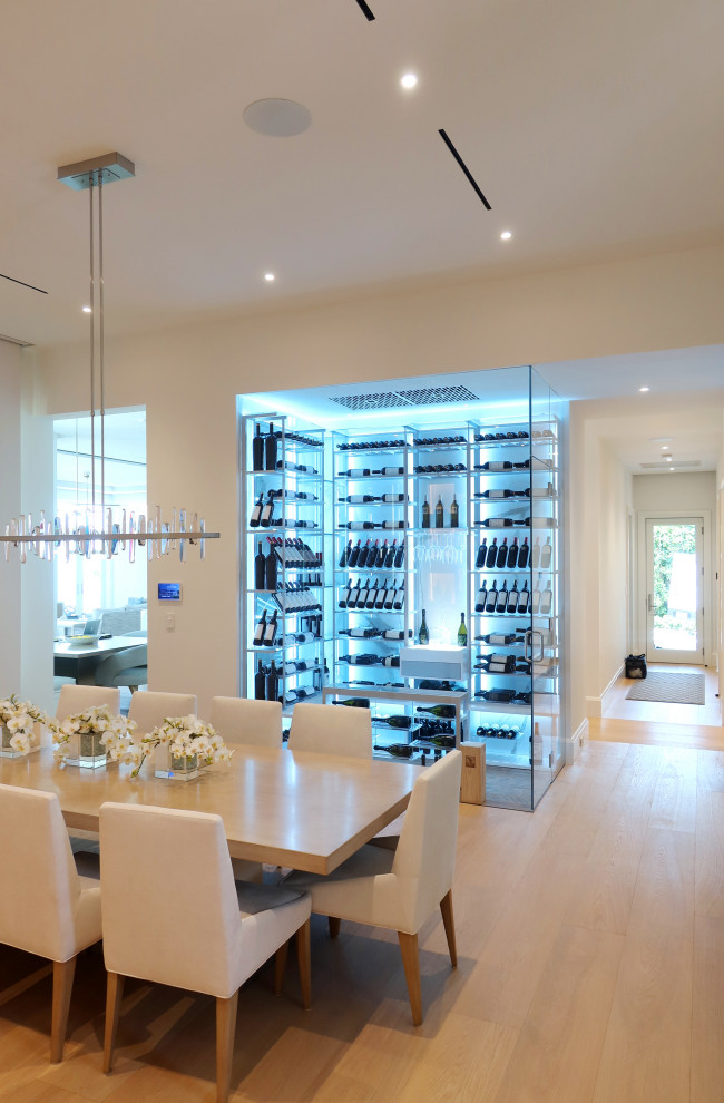 Coconut Wine Room - Modern - Wine Cellar - Miami - by Dragon Cellars ...