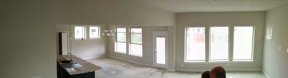 Curtain advice in open living and dining room? | Houzz Forum