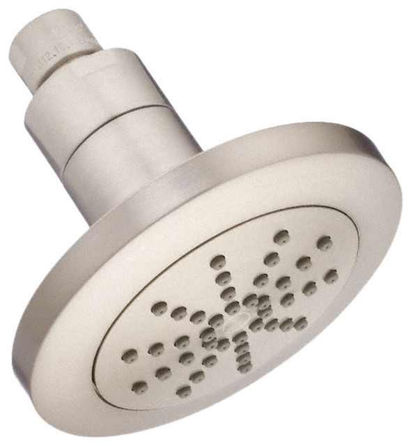 Danze Mono Chic Single-Function 4-1/2in 200 Shower Head, Pressure ...