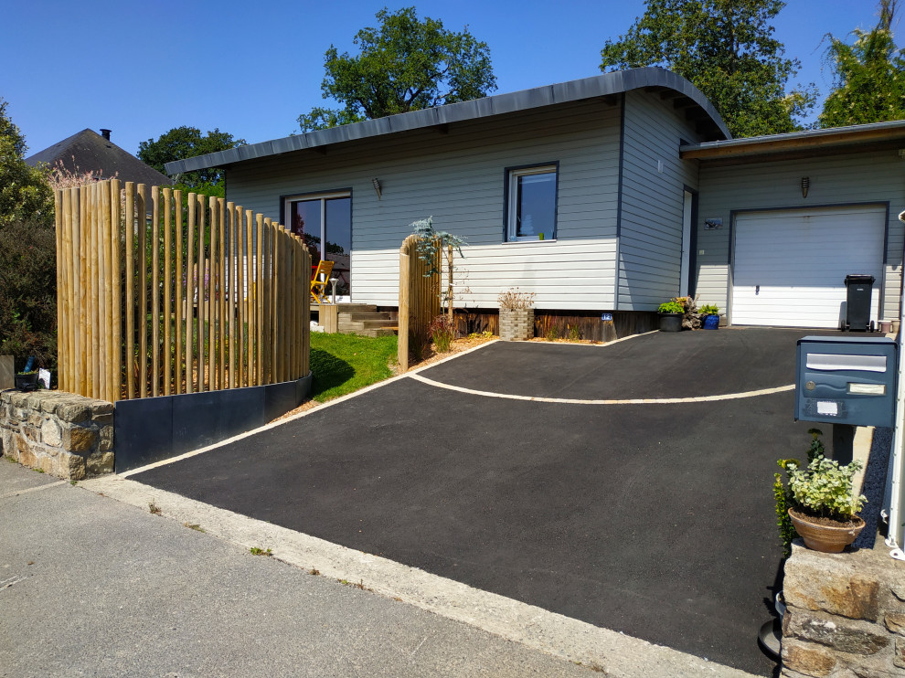 Aménagement entrée et terrasse - Farmhouse - Entry - Other - by Jardins ...