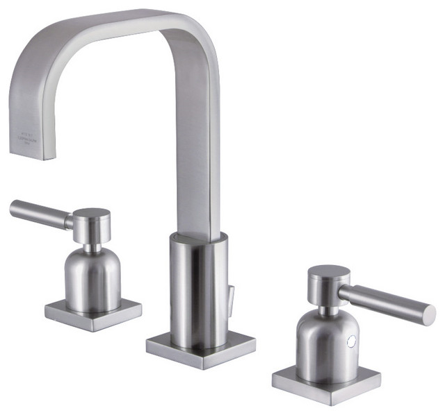 Fauceture FSC8968DL 8 in. Widespread Bathroom Faucet, Brushed Nickel ...