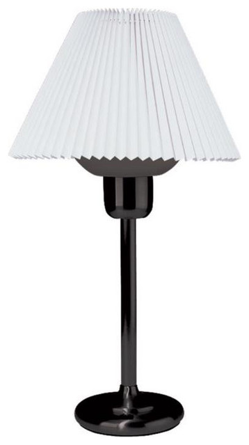 Dainolite 1 Light 15" Freestanding LED Table Lamp Portable in Black ...