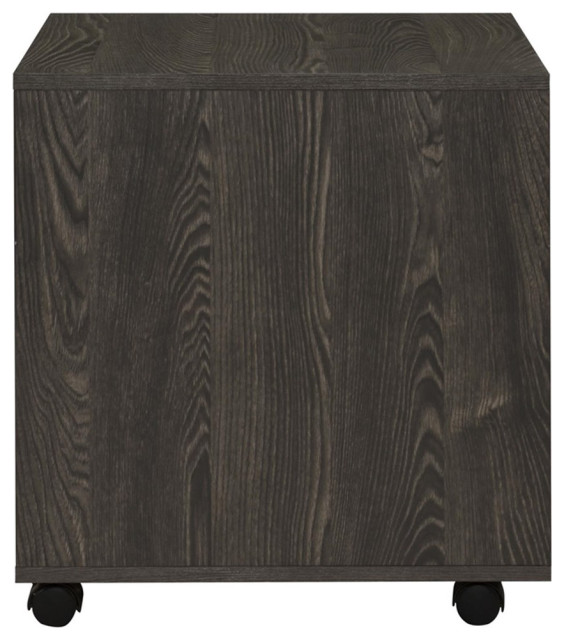 Coaster Noorvik 2-drawer Modern Wood Mobile File Cabinet Dark Oak ...