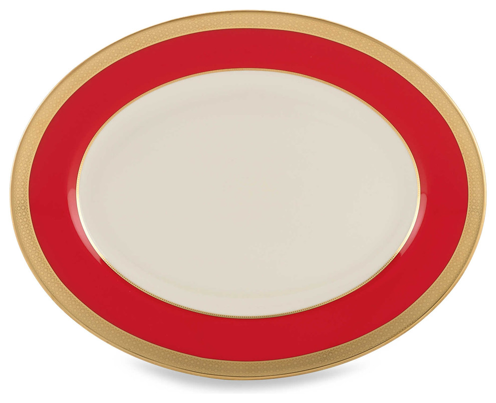 Lenox Embassy Platter - Contemporary - Serving Dishes And Platters - by ...