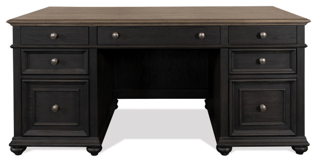 Riverside Furniture Regency Executive Desk - Traditional - Desks And ...