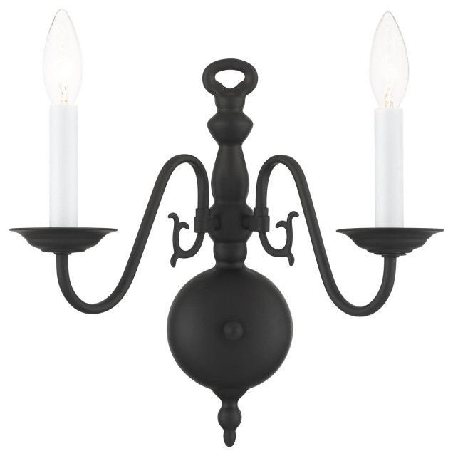 Black Traditional Sconce - Traditional - Wall Sconces - by HedgeApple ...