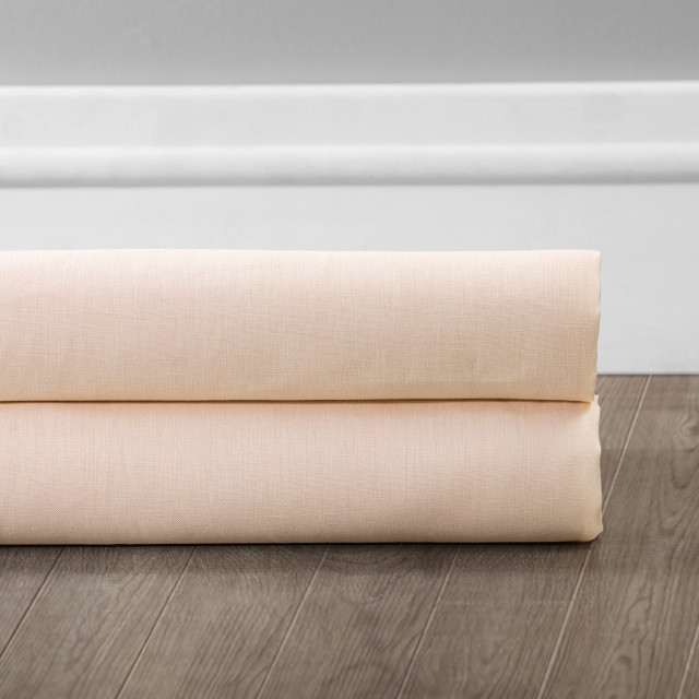 Signature Cherry Blossom Pink Linen Sheer Fabric Sample, 4Wx4L, 4W x 4L ...