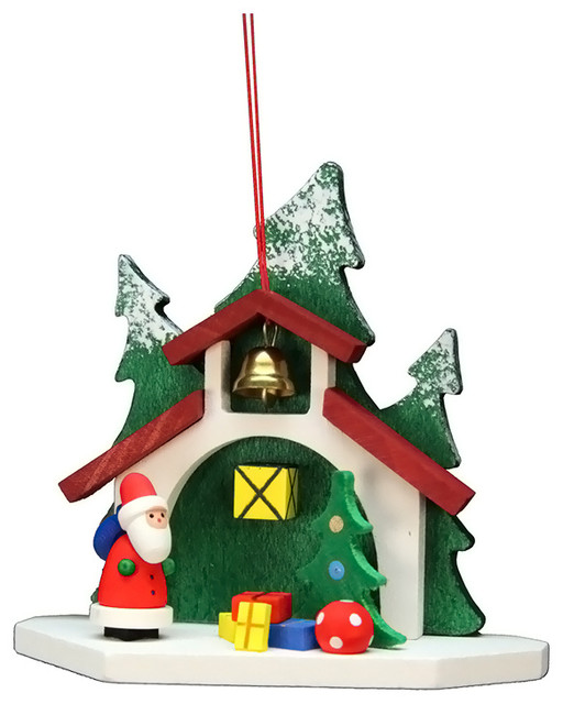 Christian Ulbricht Ornament- Chapel With Santa - Contemporary ...
