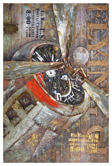 First of A Kind Flight Wall Dcor Large - Contemporary - Paintings - by ...