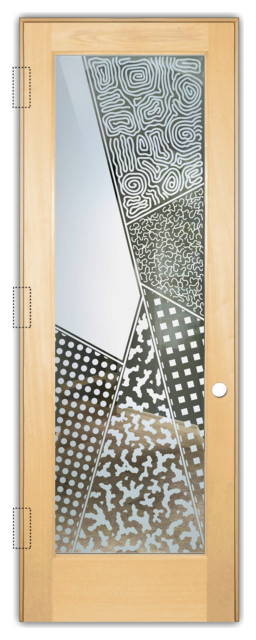 Interior Prehung Door or Interior Slab Door - Matrix Angles - Primed ...