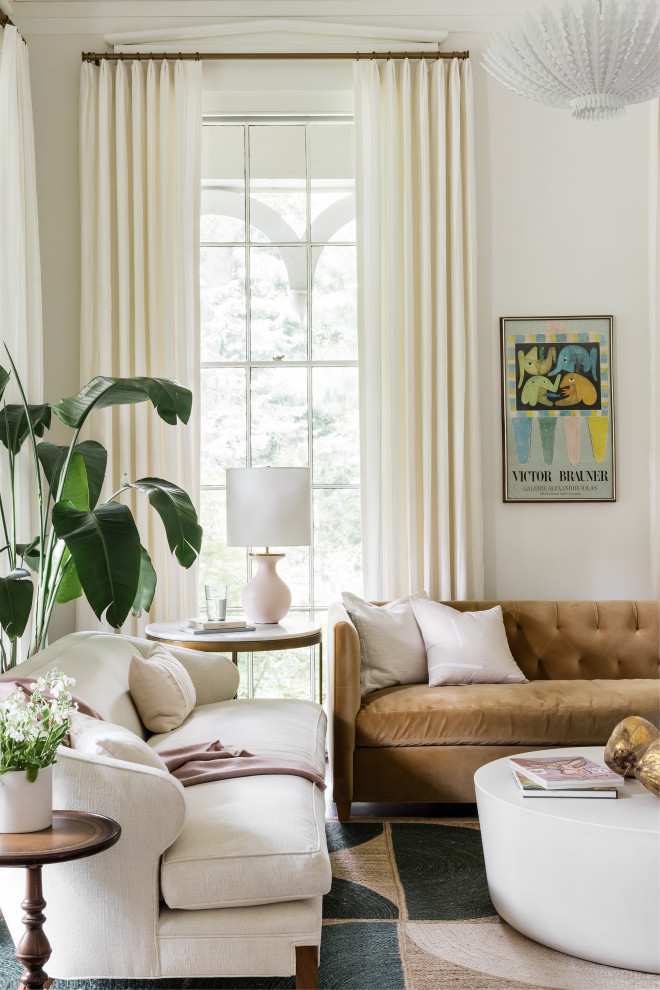 1840 Greek Revival - Transitional - Living Room - Boston - by Twelve ...