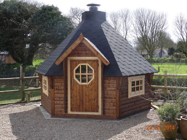 BBQ Huts - Scandinavian - Glasgow - by Logspan | Houzz