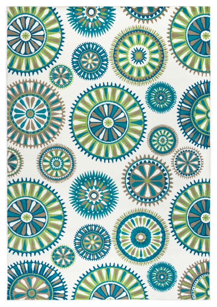 Rizzy Home Glendale Collection Rug, 6'7"x9'6" - Contemporary - Area ...