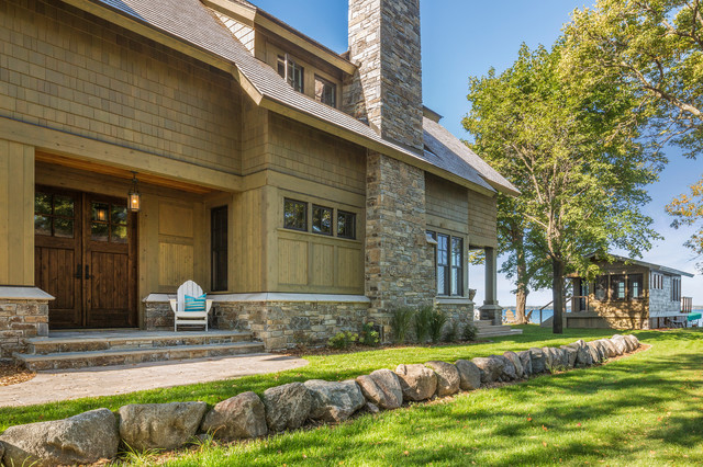 Houzz Tour: New Traditional Home With Lake House Charm