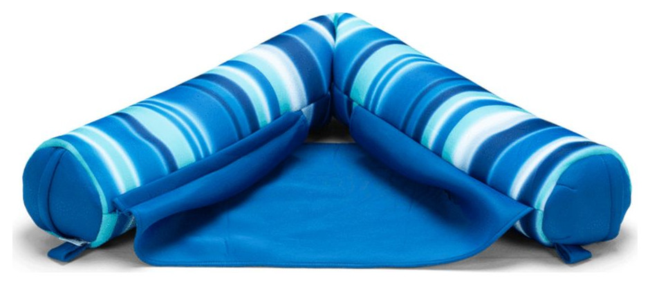 Big Joe Noodle Sling Pool Float - Blurred Blue - Modern - Pool Toys And ...