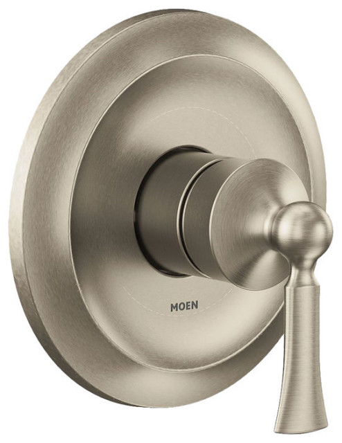 Moen Wynford M-CORE 2-Series Valve Trim, Lever Handle, Brushed Nickel ...