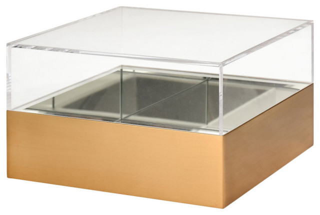 Split Decorative Box Square - Contemporary - Decorative Boxes - by ELK ...