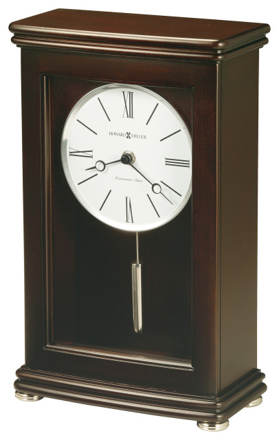 Howard Miller Lenox Chiming Mantel Clock - Traditional - Desk And ...
