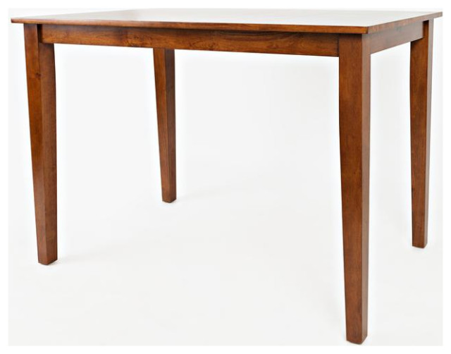 Simplicity Counter Height Dining Table - Caramel - Transitional ...